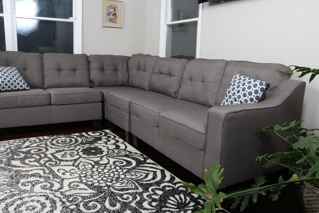 Best Prices Large Brownish Grey Sectional Sofa Review- Free Shipping