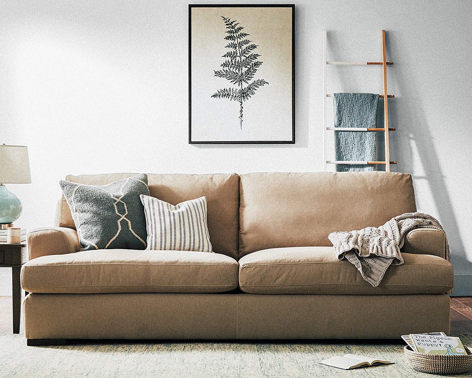 Stone & Beam Lauren Down Filled Overstuffed Couch Review